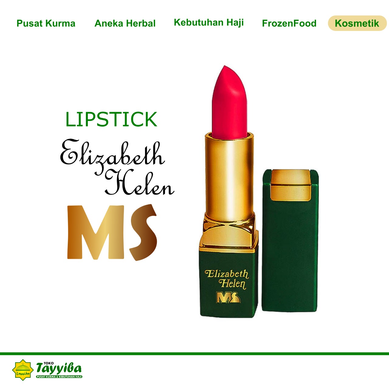 Lipstick Elizabeth Helen - Toko Tayyiba Lipstick Elizabeth Helen - Toko Tayyiba
